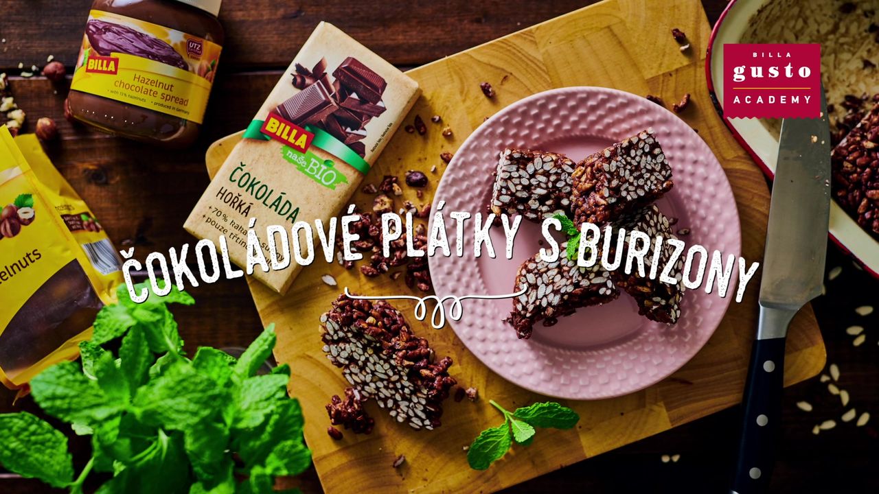 Čokoládové plátky s burizony | Stream